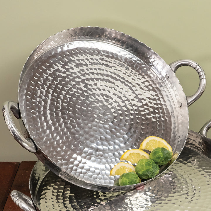 Kevin's 17" Hammered Round Scallop Tray – Kevin's Fine Outdoor Gear ...