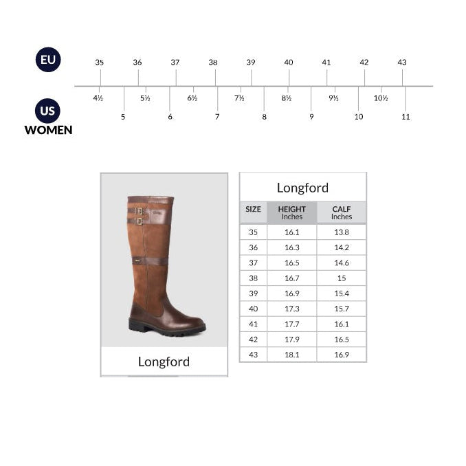 Dubarry Longford Gore-tex Waterproof Lined Boot | Kevin's Catalog ...